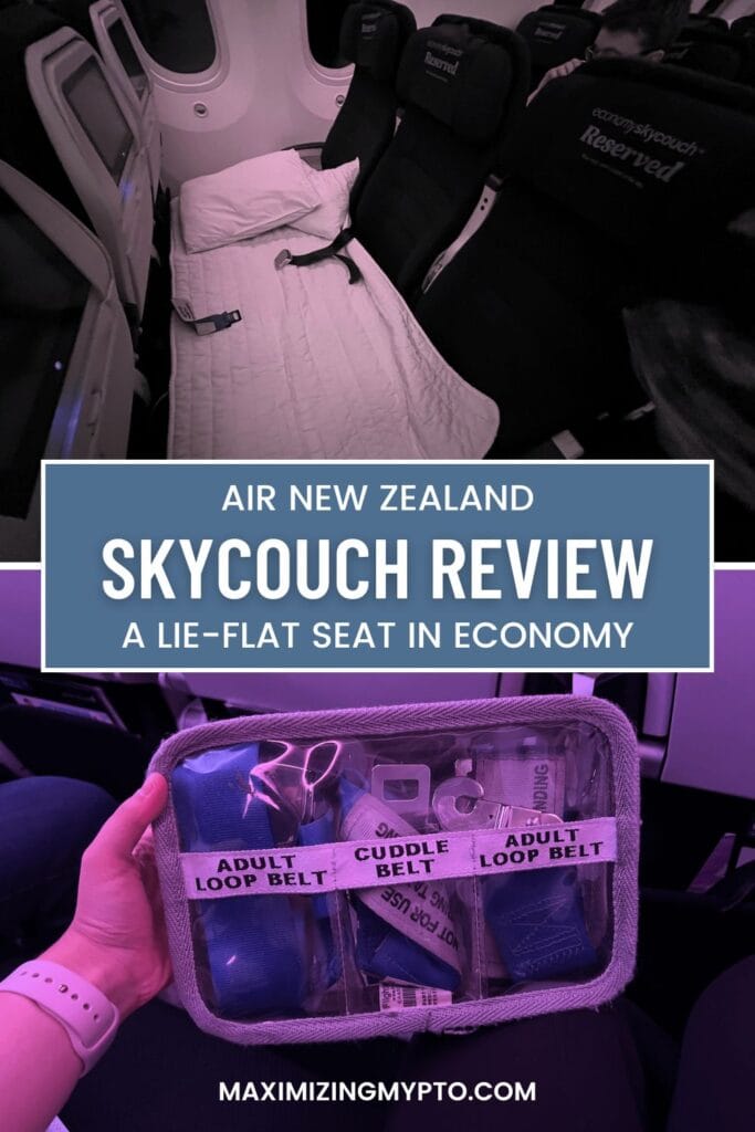 Air New Zealand Skycouch Review - Maximizing My PTO